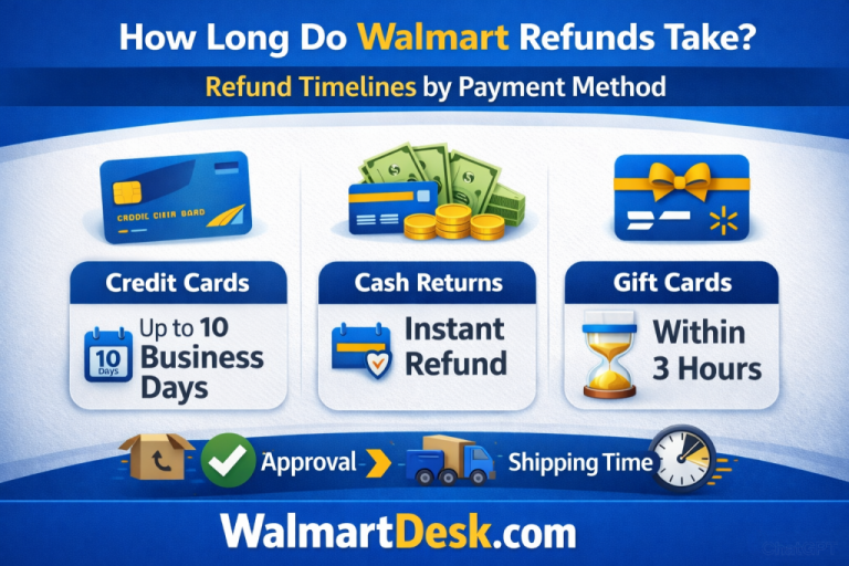 How Long Do Walmart Refunds Take? Full Timeline - Walmart Desk